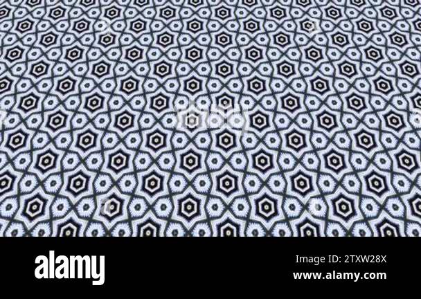 Graphic 2D video pattern that tilts up and moves, composed of designs ...