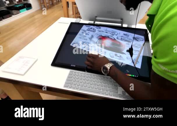 Microsoft surface Stock Videos & Footage - HD and 4K Video Clips - Alamy