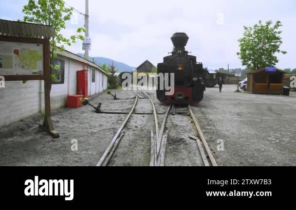 Old steam locomotive in Romania, Steam narrow gauge train, Steam train ...