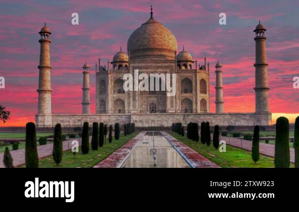 Taj mahal indian palace agra Stock Videos & Footage - HD and 4K Video ...
