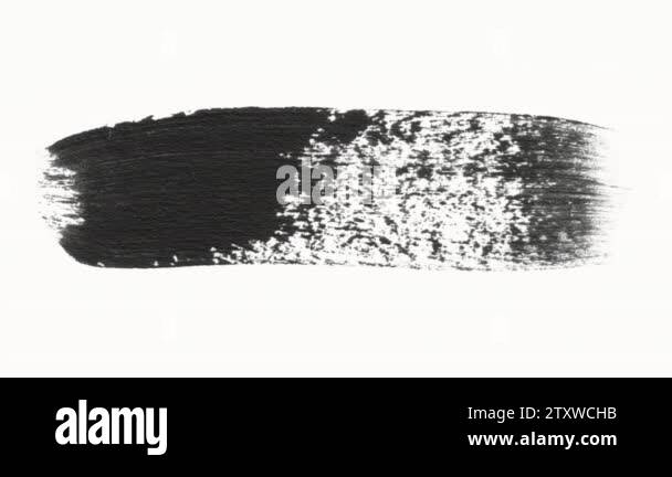 Ink Brush Stroke Set whit Alpha (transparency) channel. Perfect for motion graphics, digital ...