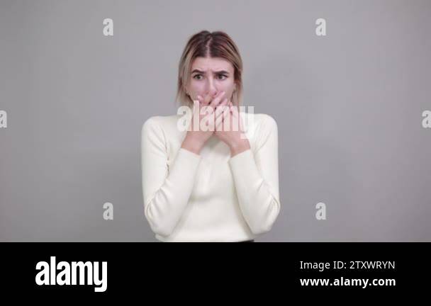 Hands covering chest woman Stock Videos & Footage - HD and 4K Video ...