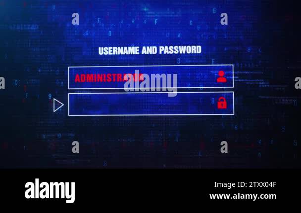 Trojan Detected Alert Warning Error Message Blinking on Screen Stock ...