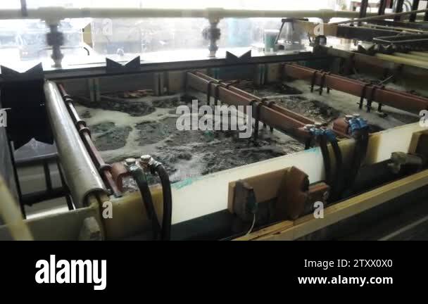 Circuit board manufacturing. Galvanic bath, Engineering production ...