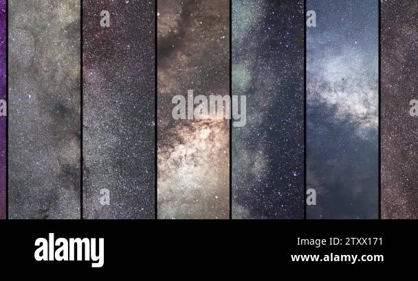 Space collage. Astronomy collage. Astrophotography collage. universe ...
