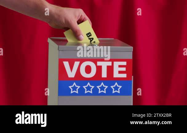 Hand putting ballot into ballot box Stock Videos & Footage - HD and 4K ...