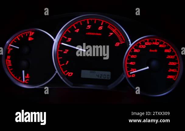 Dash gauge display Stock Videos & Footage - HD and 4K Video Clips - Alamy
