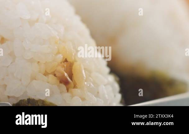Onigiri texture Stock Videos & Footage - HD and 4K Video Clips - Alamy
