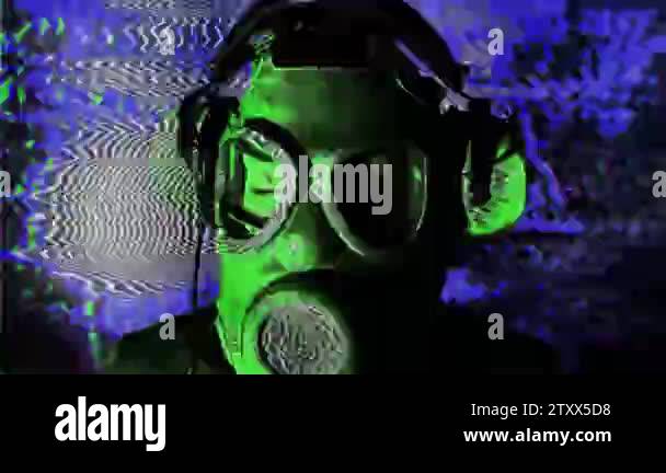 Head with gas mask Stock Videos & Footage - HD and 4K Video Clips - Alamy