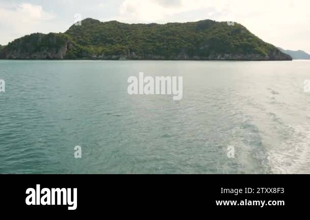 Group of Islands in ocean at Ang Thong National Marine Park near ...