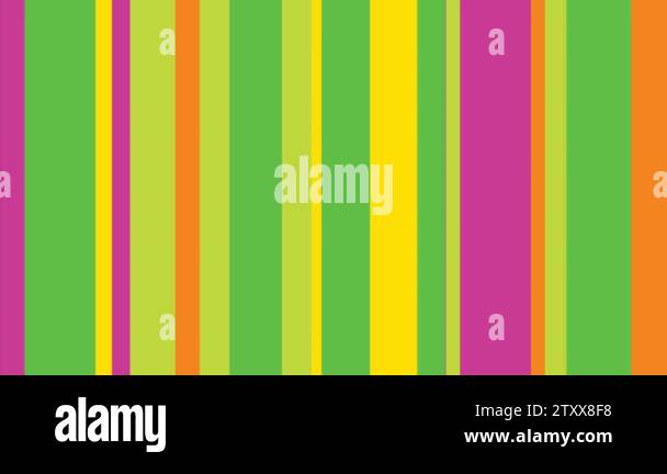 Multicolor Stripes 24 // 4k Pop Colored Shapes Video Background Loop ...