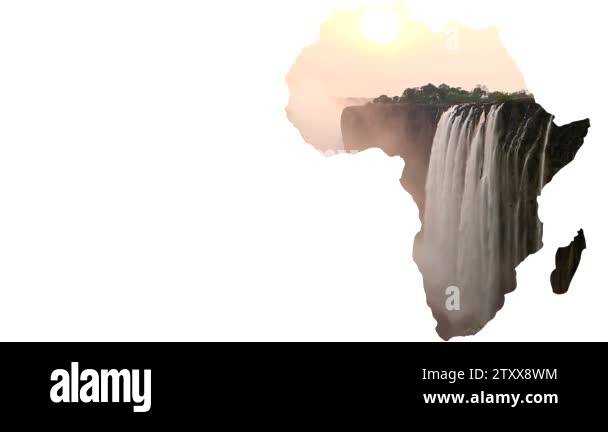 The shape of the african continent Stock Videos & Footage - HD and 4K ...