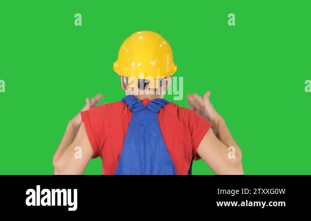 Workers rally Woman worker doing expresive gestures delivering speech ...