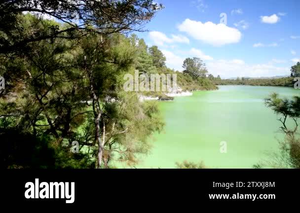 Lake wai o tapu Stock Videos & Footage - HD and 4K Video Clips - Alamy