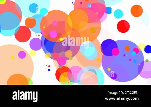Circularity 2 // 4k Flowing Circles Pattern Video Background Loop ...