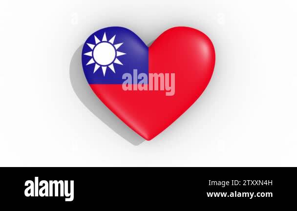 Flag taiwanese colors taiwan Stock Videos & Footage - HD and 4K Video ...