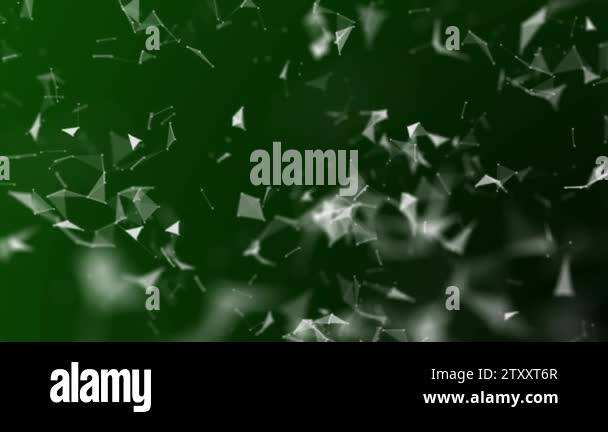 Abstract Plexus Shapes Digital Communication And Technology Background With Lines And Dots