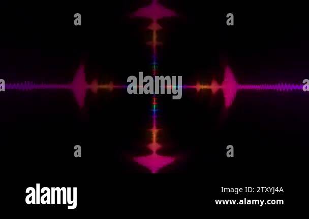 Digital Audio Spectrum Graphic Equalizer Background Loop/ 4k animation ...