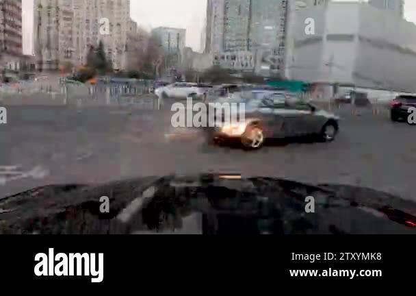 Car driving front end view Stock Videos & Footage - HD and 4K Video ...