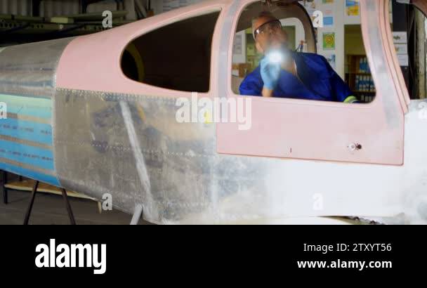 Aircraft hanger maintenance Stock Videos & Footage - HD and 4K Video ...