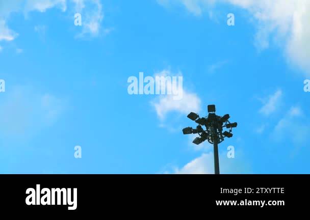 Blue light pole Stock Videos & Footage - HD and 4K Video Clips - Alamy