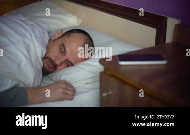 Bearded man sleeping in Stock Videos & Footage - HD and 4K Video Clips ...