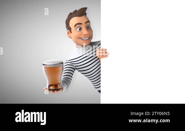 Sailor beer character cartoon Stock Videos & Footage - HD and 4K Video ...