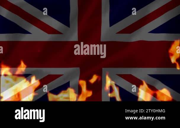 Burning union jack flag Stock Videos & Footage - HD and 4K Video Clips ...