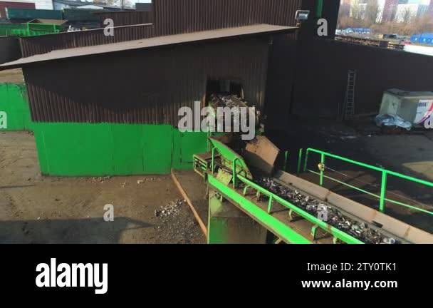 recycling facility metal components resulted from cars disassembled are ...