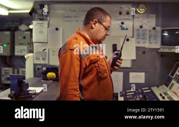 Engineer ship engine check Stock Videos & Footage - HD and 4K Video ...