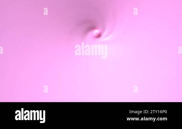 Stir Pink Rice Flour for Food or Dessert Cooking Process. Pink rice ...