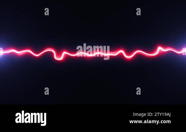 Magic Energy Smoke Line Glowing Loop/ 4k animation of an abstract ...