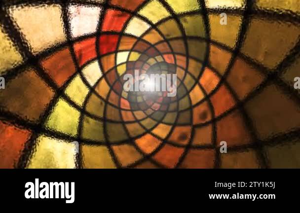Abstract colored stained glass texture Stock Videos & Footage - HD and ...