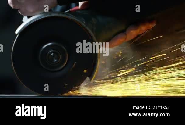 blacksmith or welder,with its grinding smooths steel and iron,in extreme slow motion,to make the ...