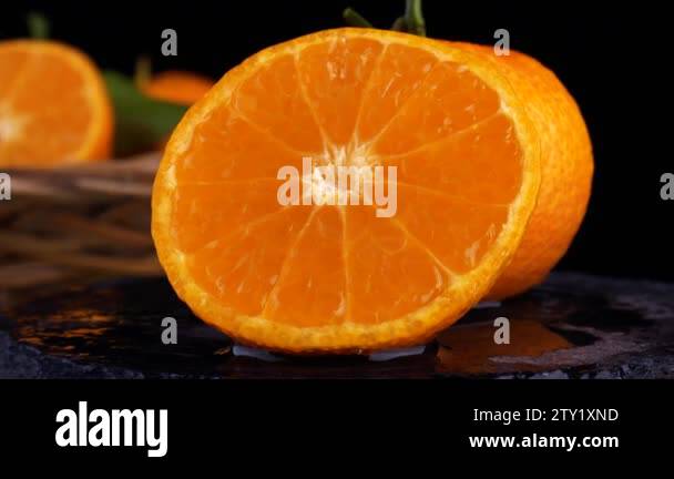 Video footage of the concept of a healthy food and diet. Spinning ...