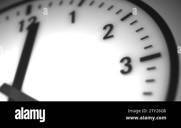 Numerical Clock Time Lapse Background Loop/ 4k animation of a black and ...