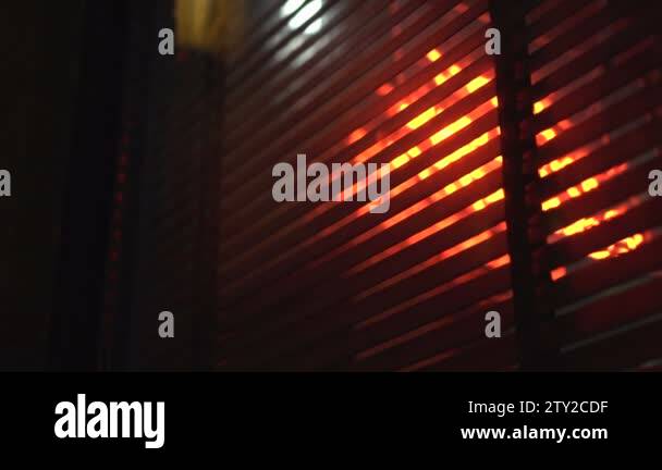 Chinese red neon light and illuminate lanterns background Stock Video ...