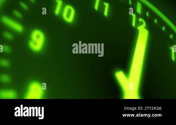 Numerical Clock Time Lapse Background Loop/ 4k animation of a black and ...