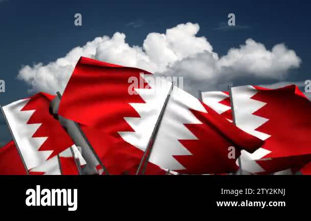 Bahrain flags Stock Videos & Footage - HD and 4K Video Clips - Alamy