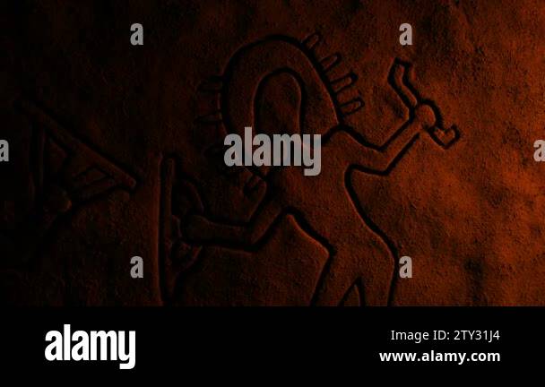 Stone age fire painting Stock Videos & Footage - HD and 4K Video Clips ...