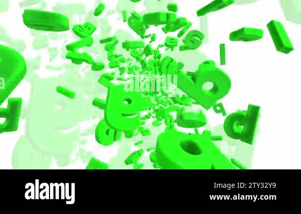 Flying letters Stock Videos & Footage - HD and 4K Video Clips - Alamy