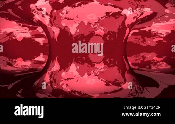 Earth map rotated (loop Stock Video Footage - Alamy
