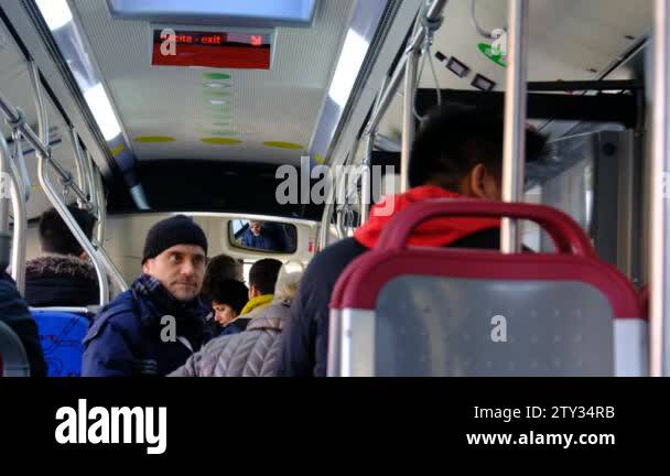 Bus conductor at work Stock Videos & Footage - HD and 4K Video Clips ...