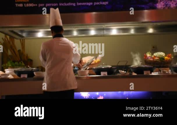Buffet food chefs Stock Videos & Footage - HD and 4K Video Clips - Alamy