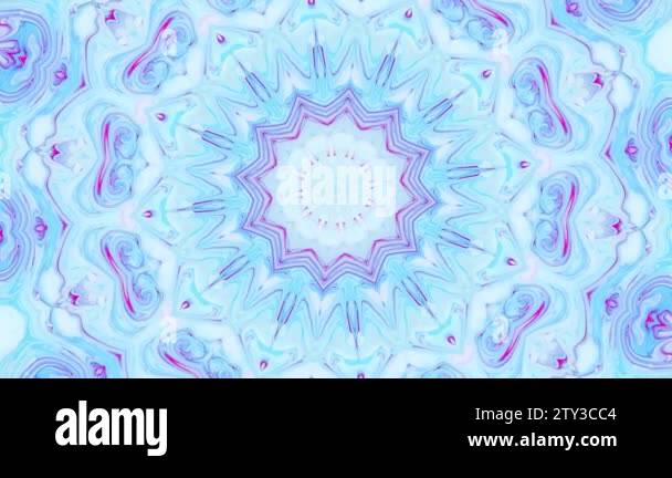 Abstract motion graphics background. Hypnotic mandala for meditation ...
