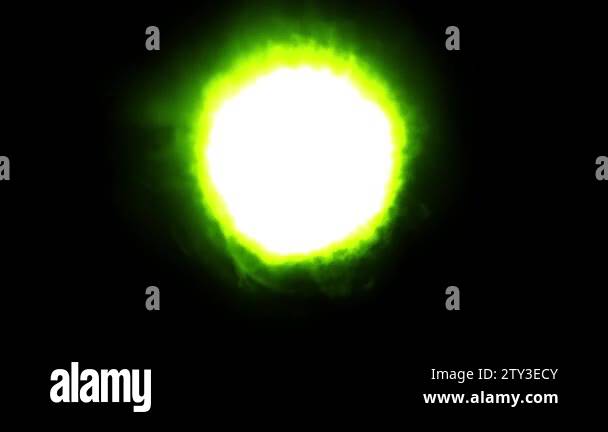 Shockwave Fire Explosion Loop/ Animation of a powerful fire explosion ...