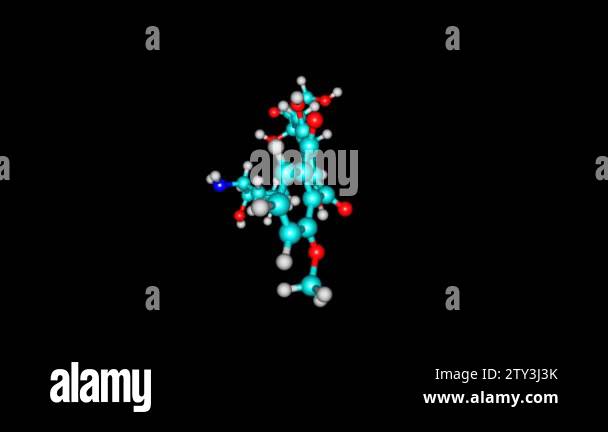 Doxorubicin drug molecular model Stock Videos & Footage - HD and 4K ...
