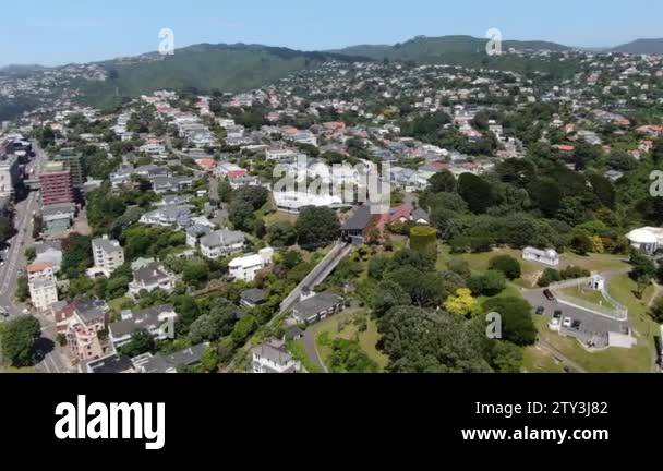 Napier, North Island / New Zealand - December 29, 2019: Napier, which ...