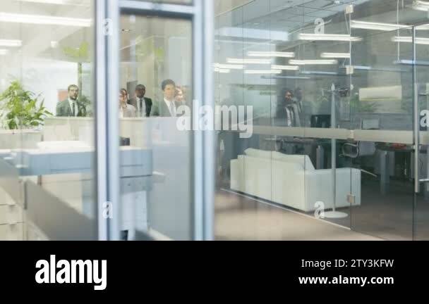 Crowd diverse people walking hallway Stock Videos & Footage - HD and 4K ...