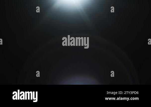 White Light Shines from the Top Making Colorful Reflection Opposite ...